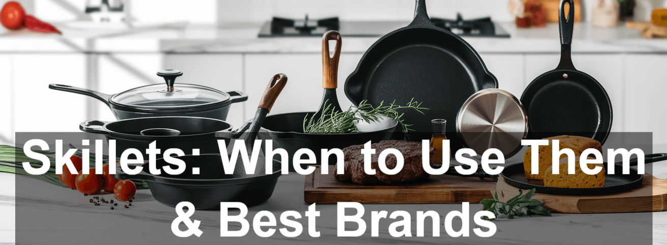 Skillets: When to Use Them & Best Brands - mykitchenhints.com
