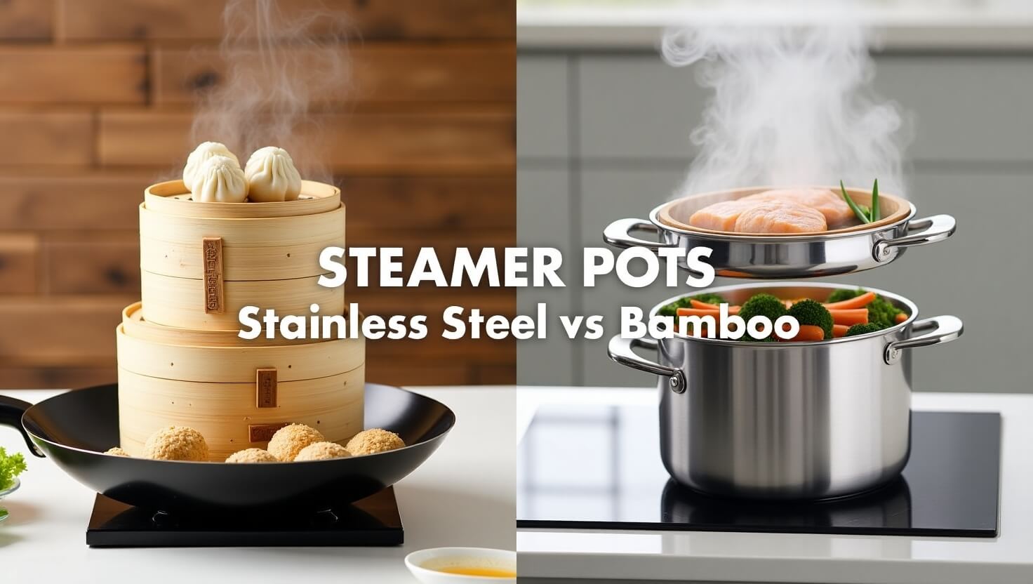 Steamer Pots: Stainless Steel vs. Bamboo - mykitchenhints.com
