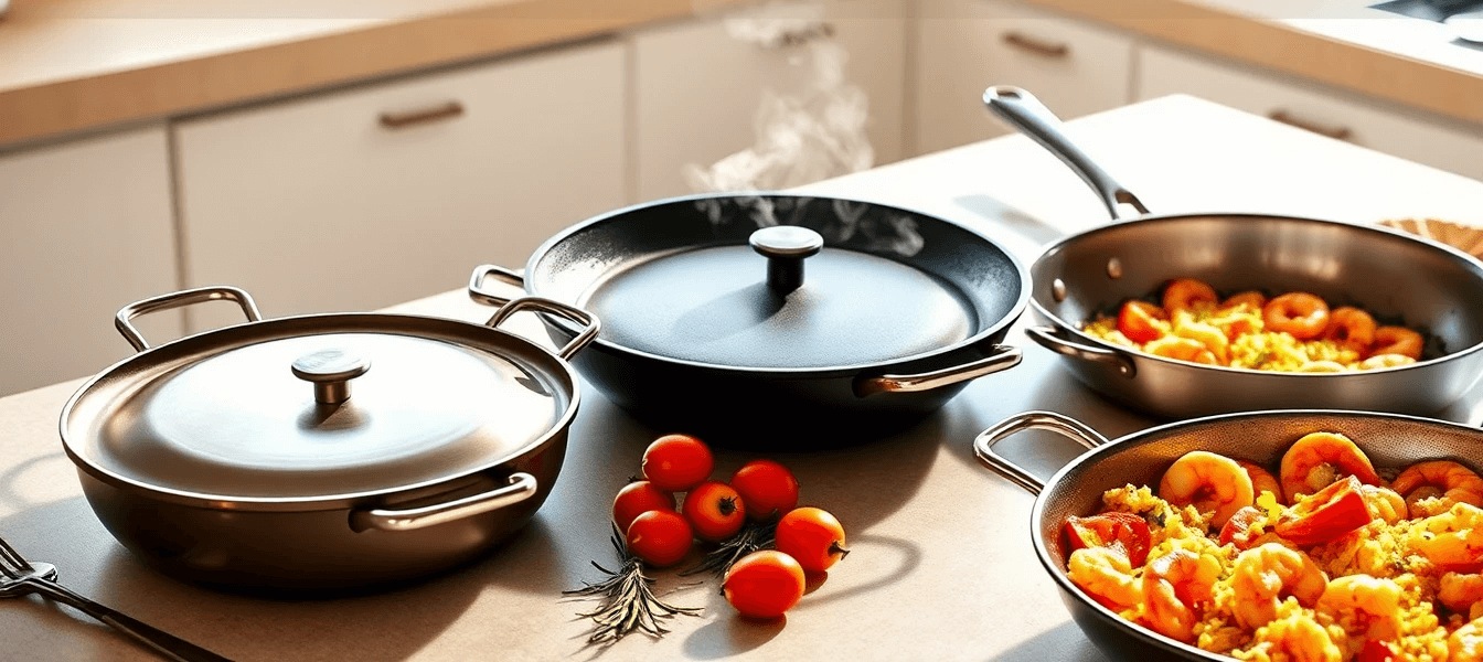 Types of Paella Pans: Traditional vs. Modern - mykitchenhints.com