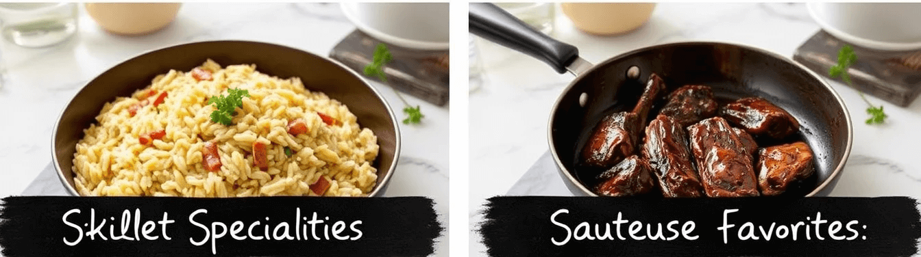 Sauteuse Pans: How They Differ from Skillets - mykitchenhints.com