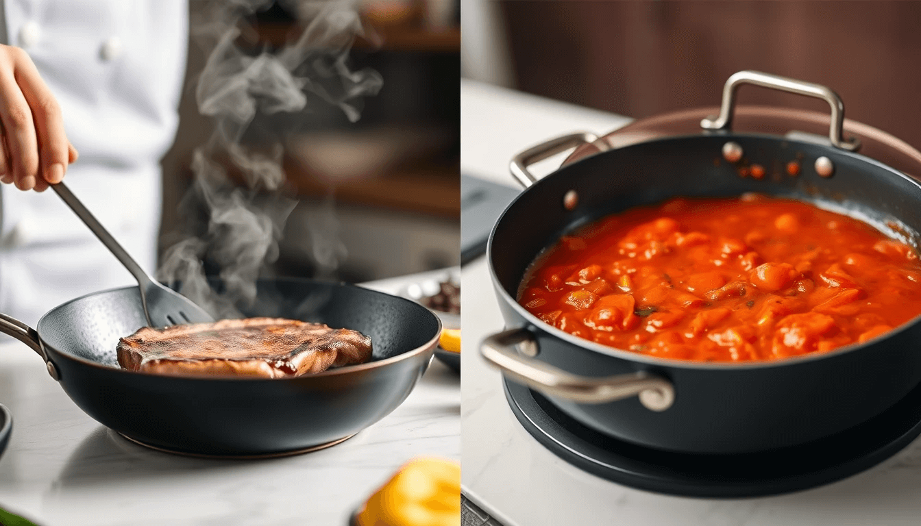 Sauteuse Pans: How They Differ from Skillets - mykitchenhints.com
