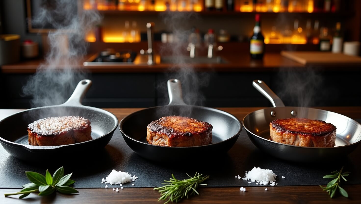 What Kind of Pan is Best for Searing Meat? - mykitchenhints.com