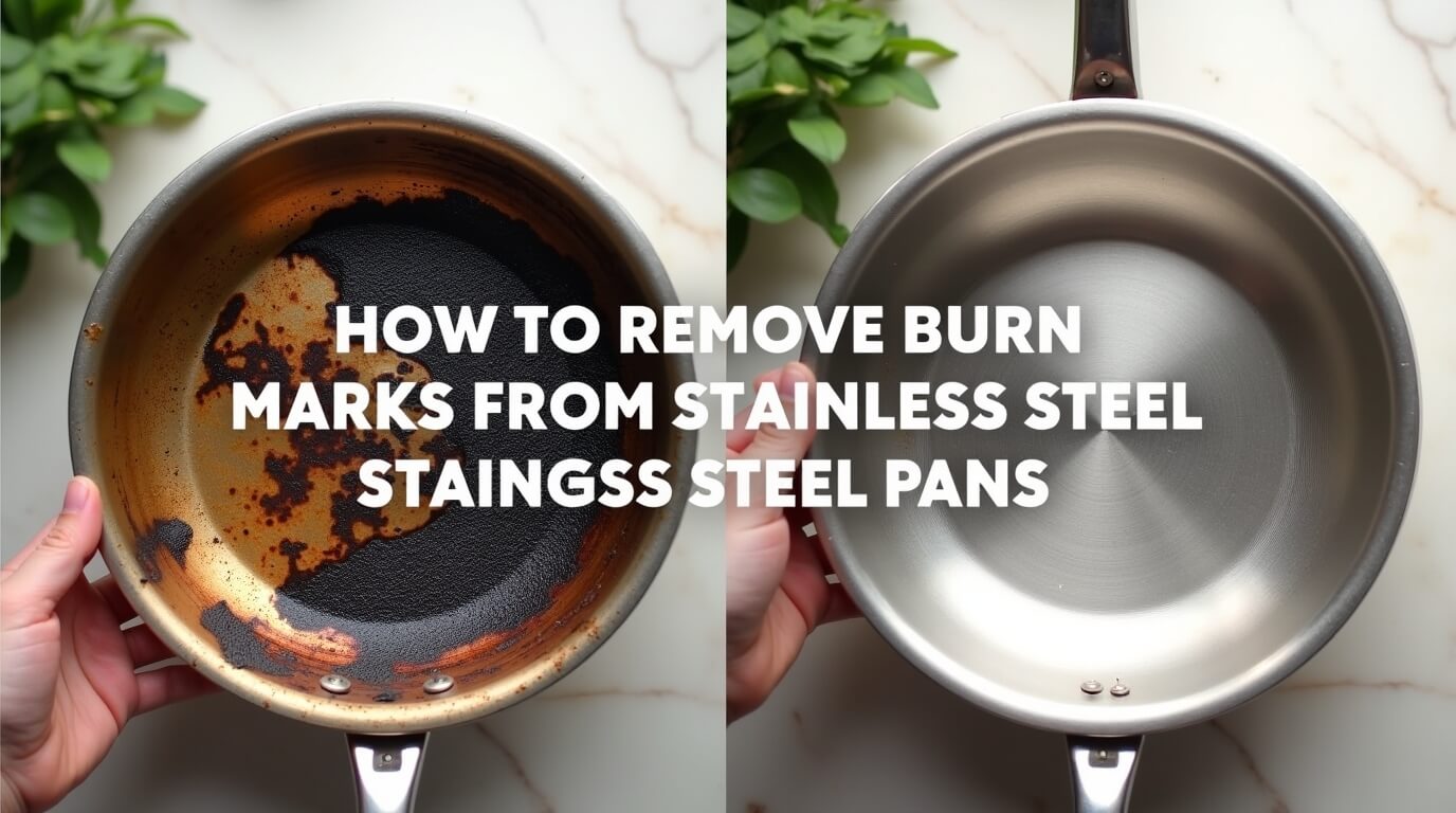 How to Remove Burn Marks from Stainless Steel Pans - mykitchenhints.com