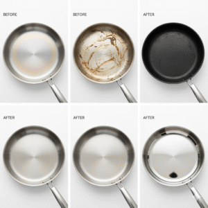 How to Remove Burn Marks from Stainless Steel Pans - mykitchenhints.com