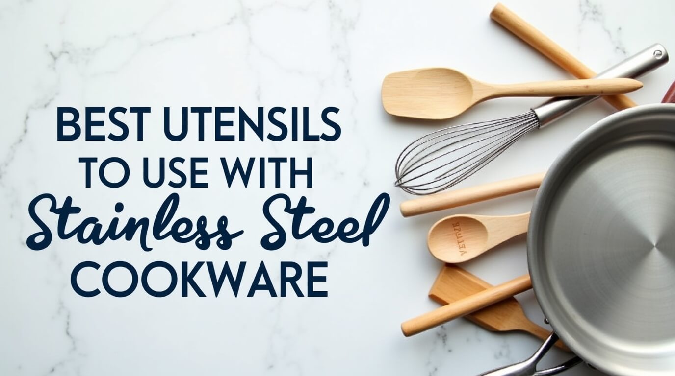 Best Utensils to Use with Stainless Steel Cookware - mykitchenhints.com