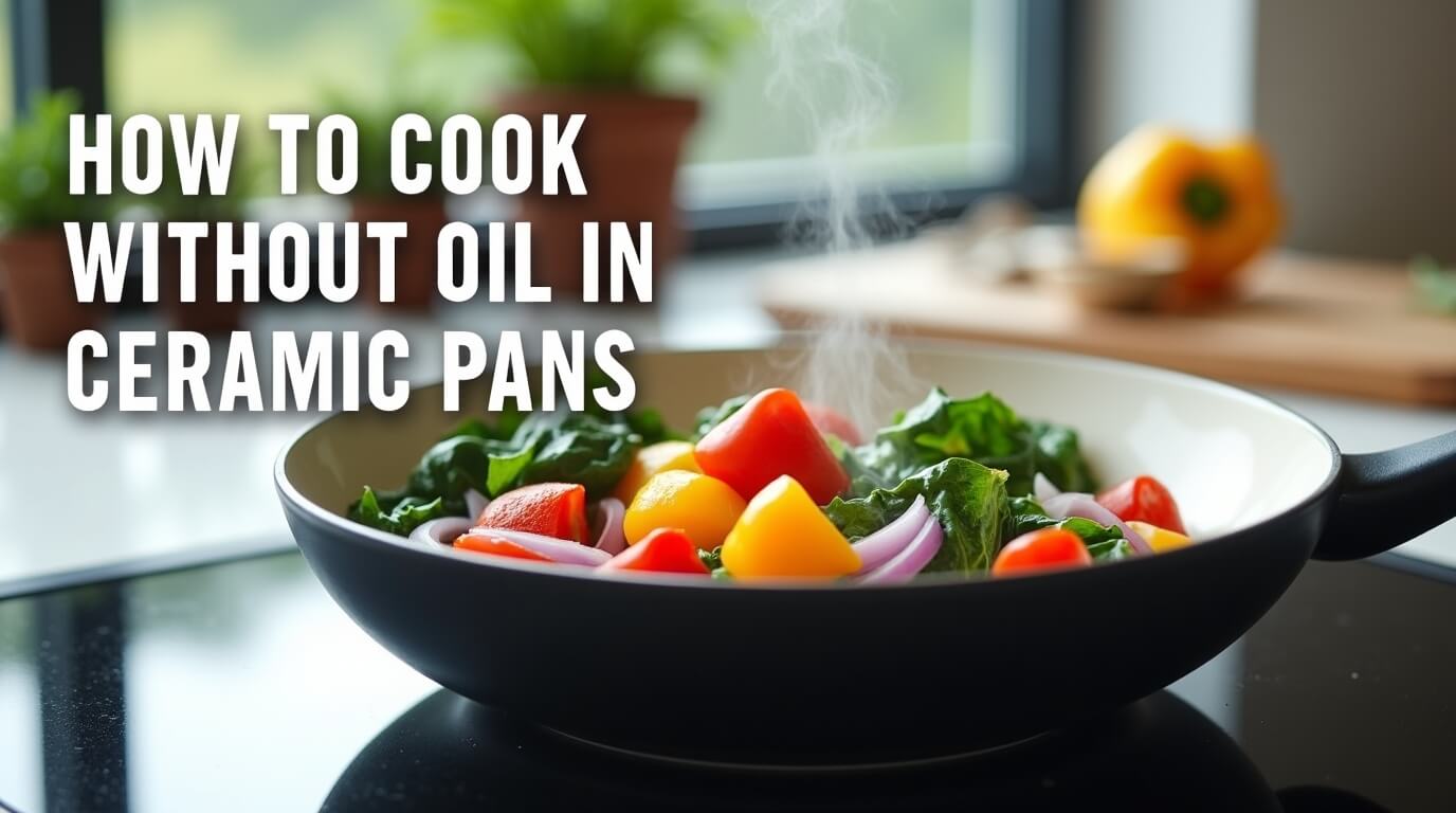 How to Cook Without Oil in Ceramic Pans: Healthy, Oil-Free Cooking ...