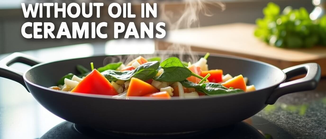 How to Cook Without Oil in Ceramic Pans: Healthy, Oil-Free Cooking ...