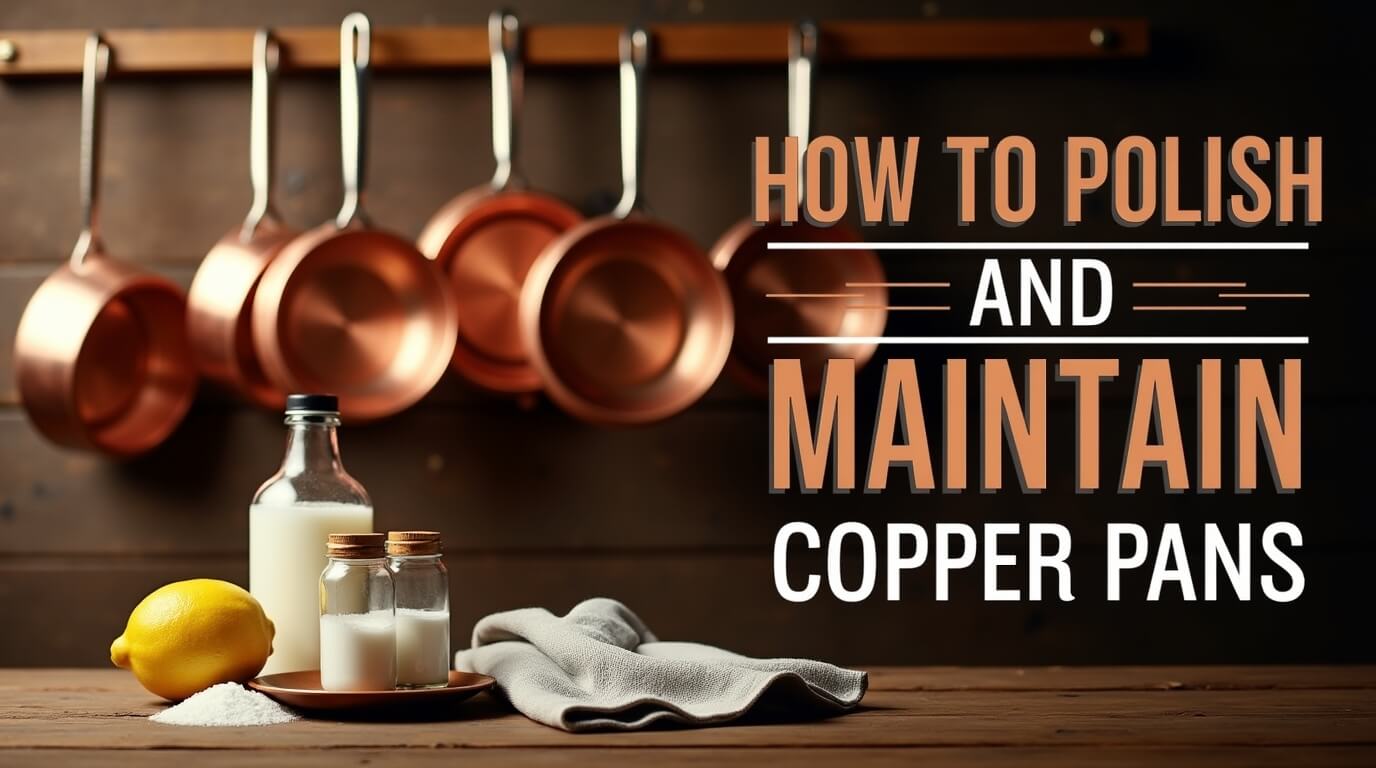 How to Polish and Maintain Copper Pans - mykitchenhints.com