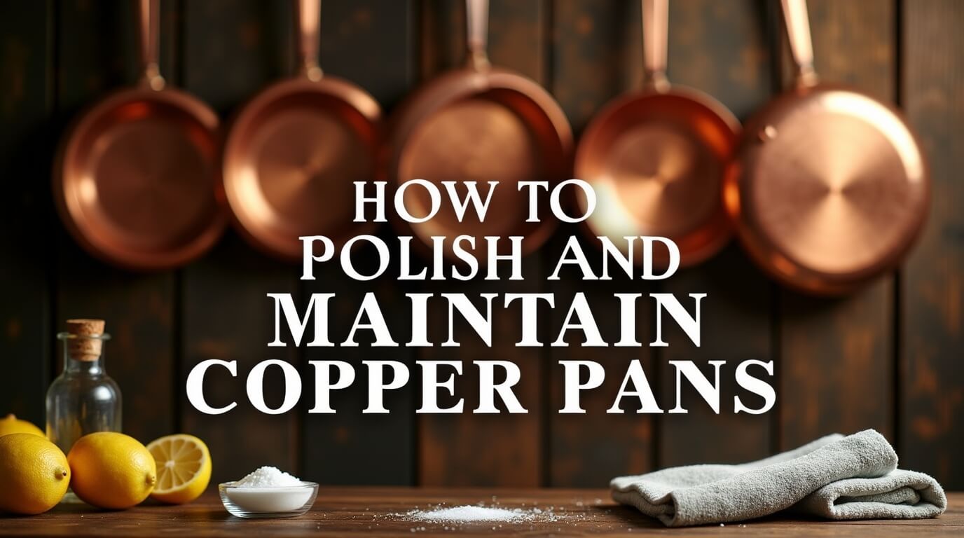 How to Polish and Maintain Copper Pans - mykitchenhints.com