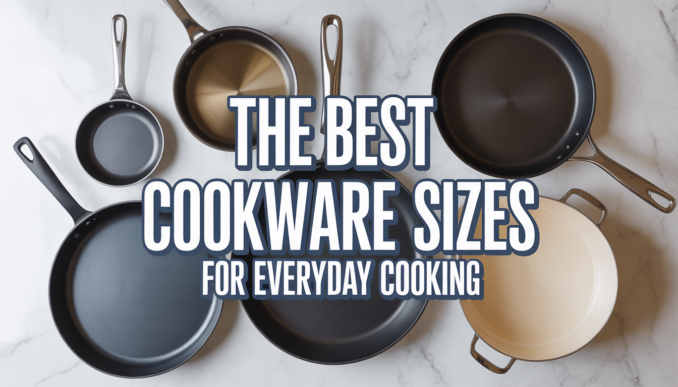 The Best Cookware Sizes for Everyday Cooking - mykitchenhints.com