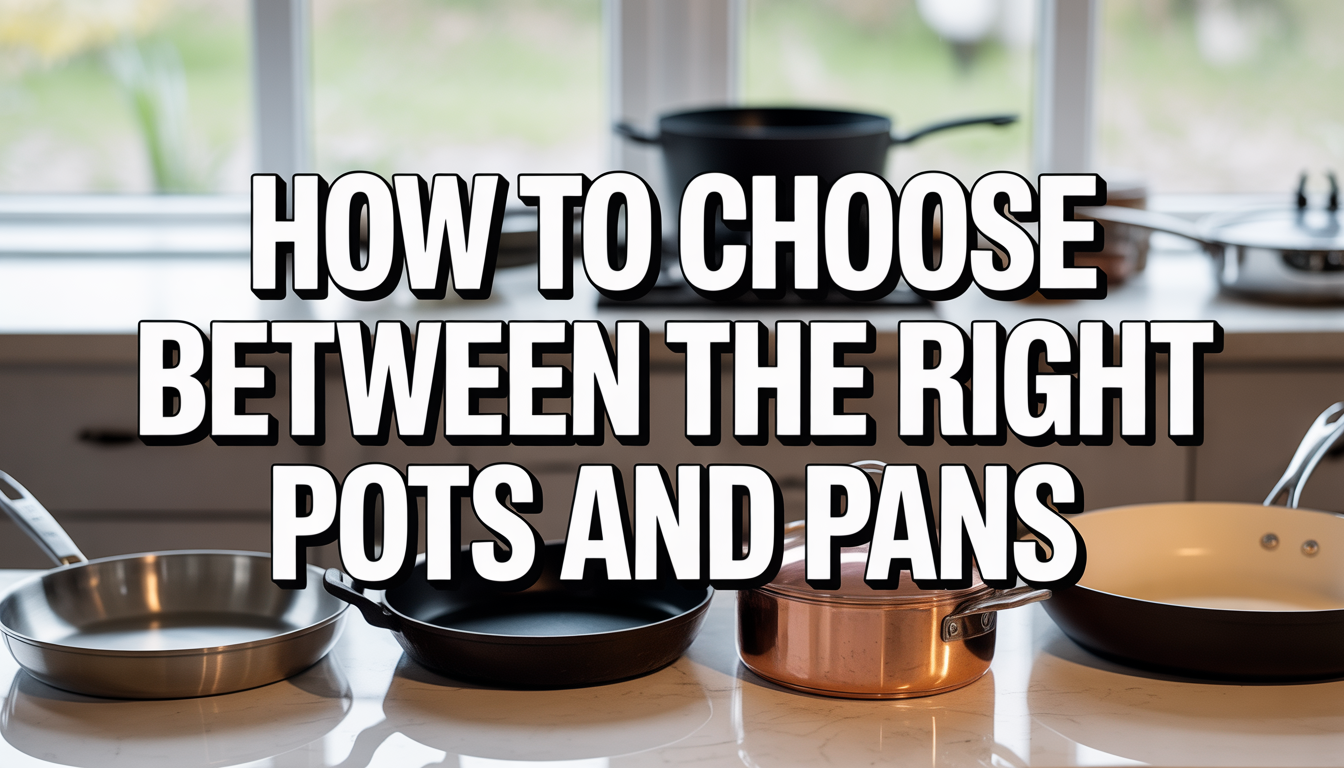 How to Choose Between the Right Pots and Pans? - mykitchenhints.com
